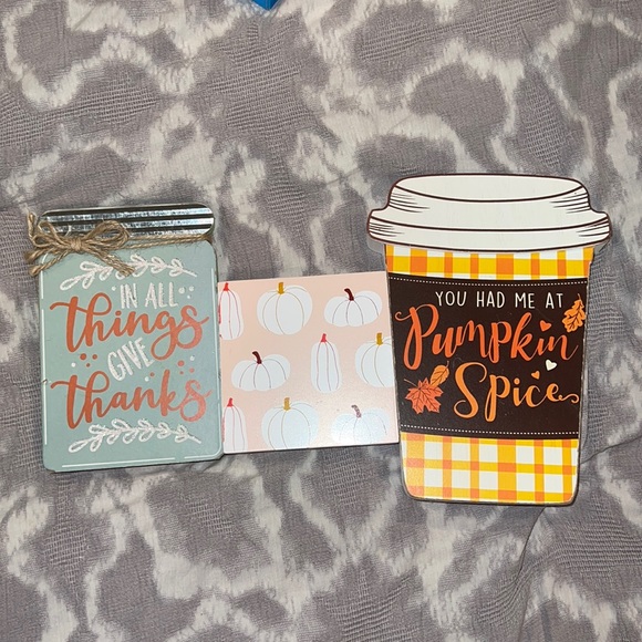 Ashland | Accents | Brand New Home Decor Fall Decorations Bundle | Poshmark
